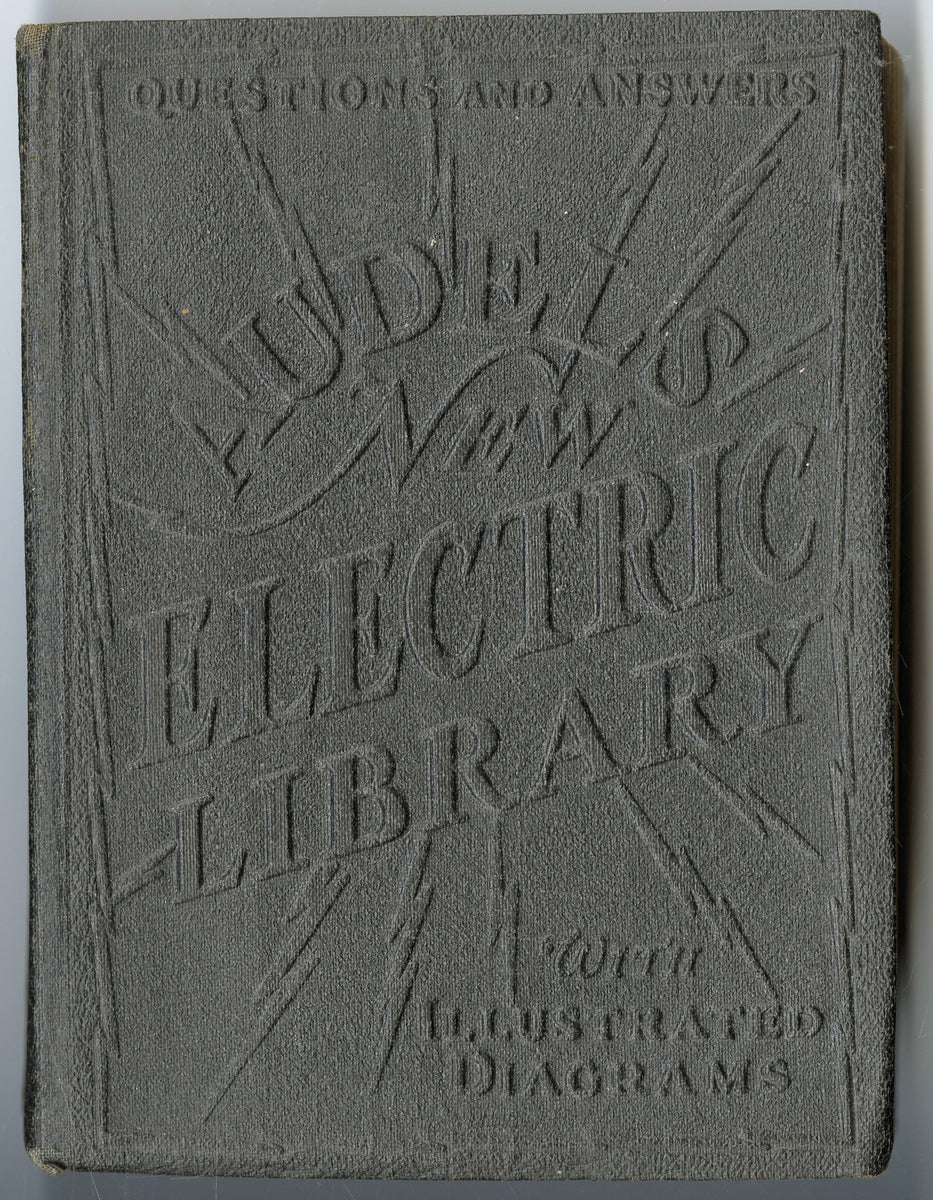 1953 Edition of AUDEL'S NEW ELECTRIC LIBRARY Volume VII, Questions and ...