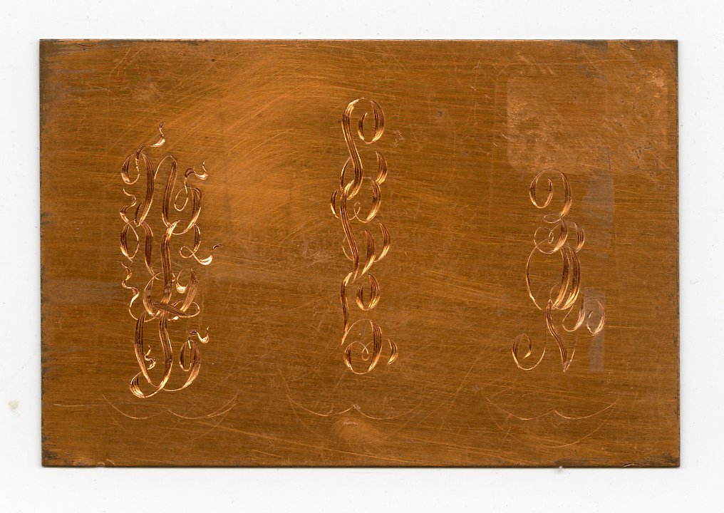 Engraving Practice Plate Number 3 – TheBoxSF