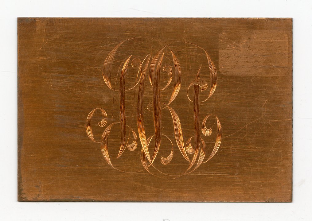 Engraving Practice Plate Number 8 – TheBoxSF