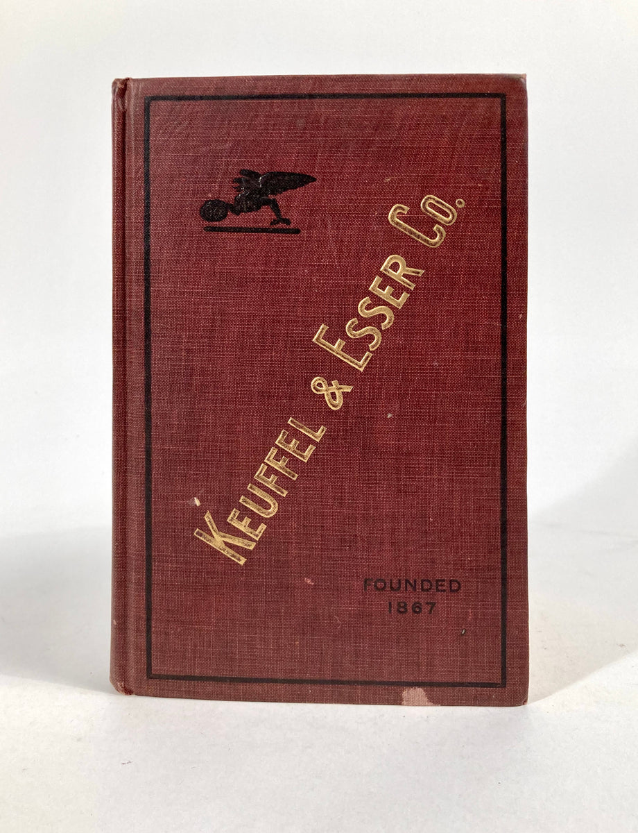 1921 KEUFFEL & ESSER CO. CATALOG, Drawing Materials, With Price List P ...