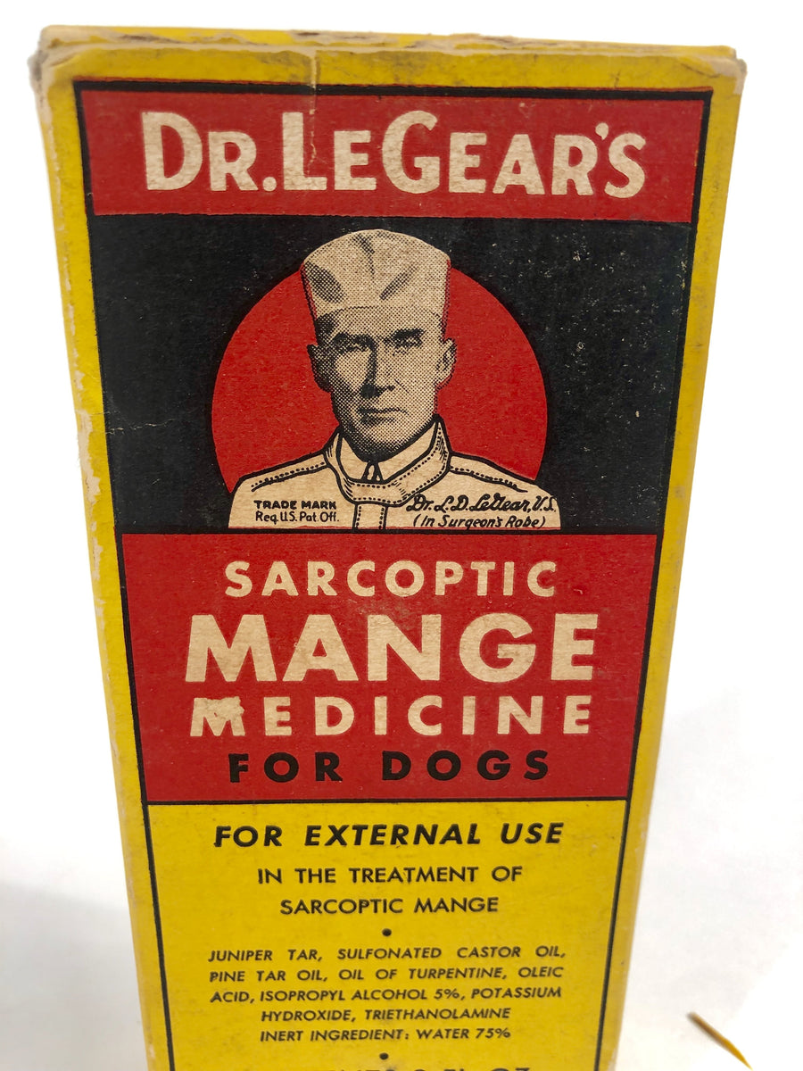 Dr. LeGear's Sarcoptic MANGE MEDICINE FOR DOGS || St. Louis, Mo – TheBoxSF
