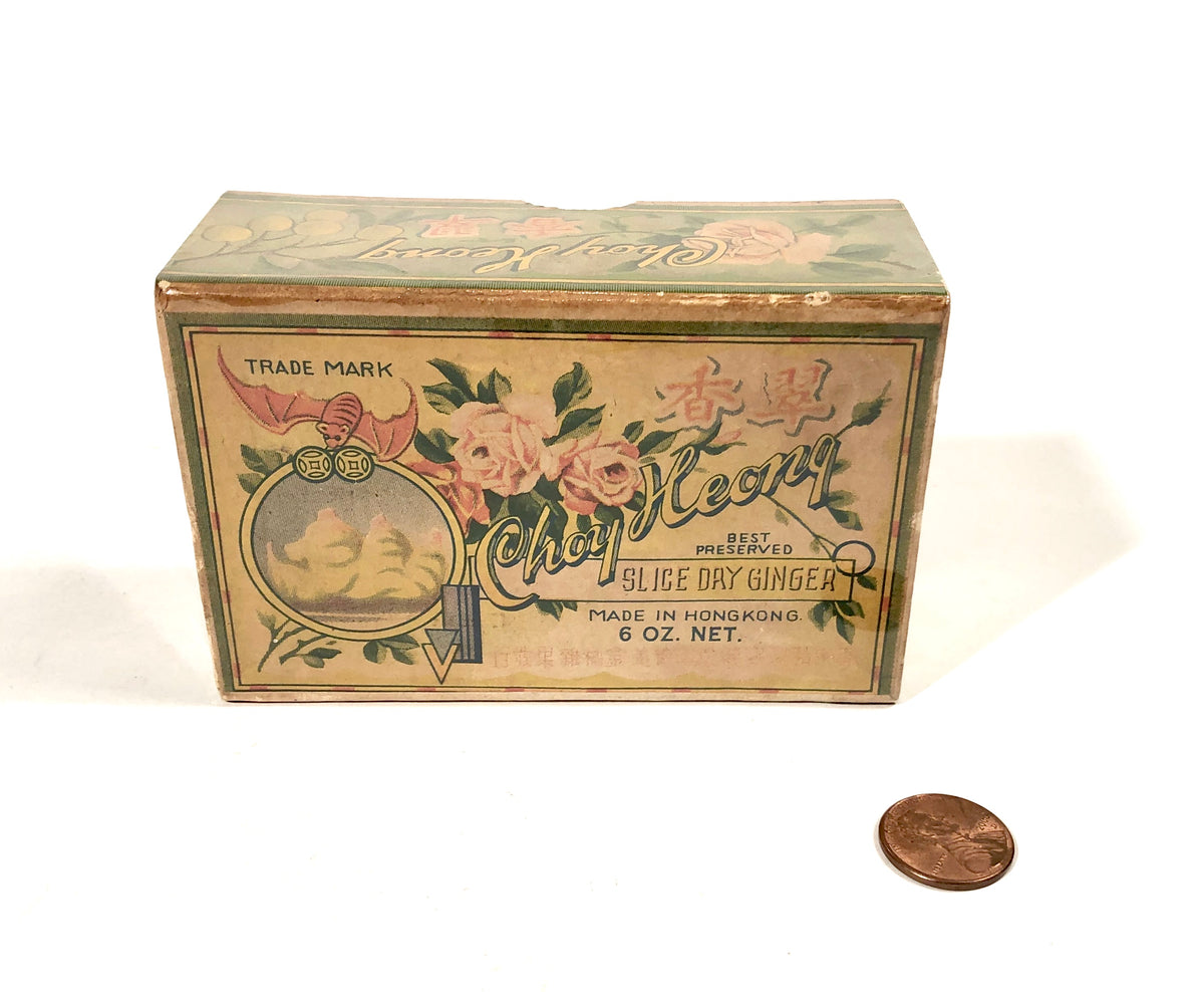 CHOY HEONG Best Preserved Slice Dry Ginger Box || Made in Hong Kong ...