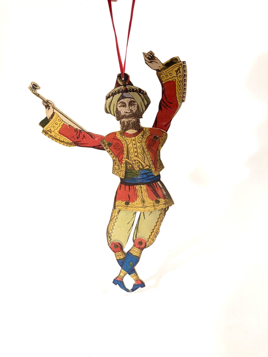 Articulated SULTAN, SHEIK, WARRIOR Die-Cut Hanging Decoration, Puppet ...