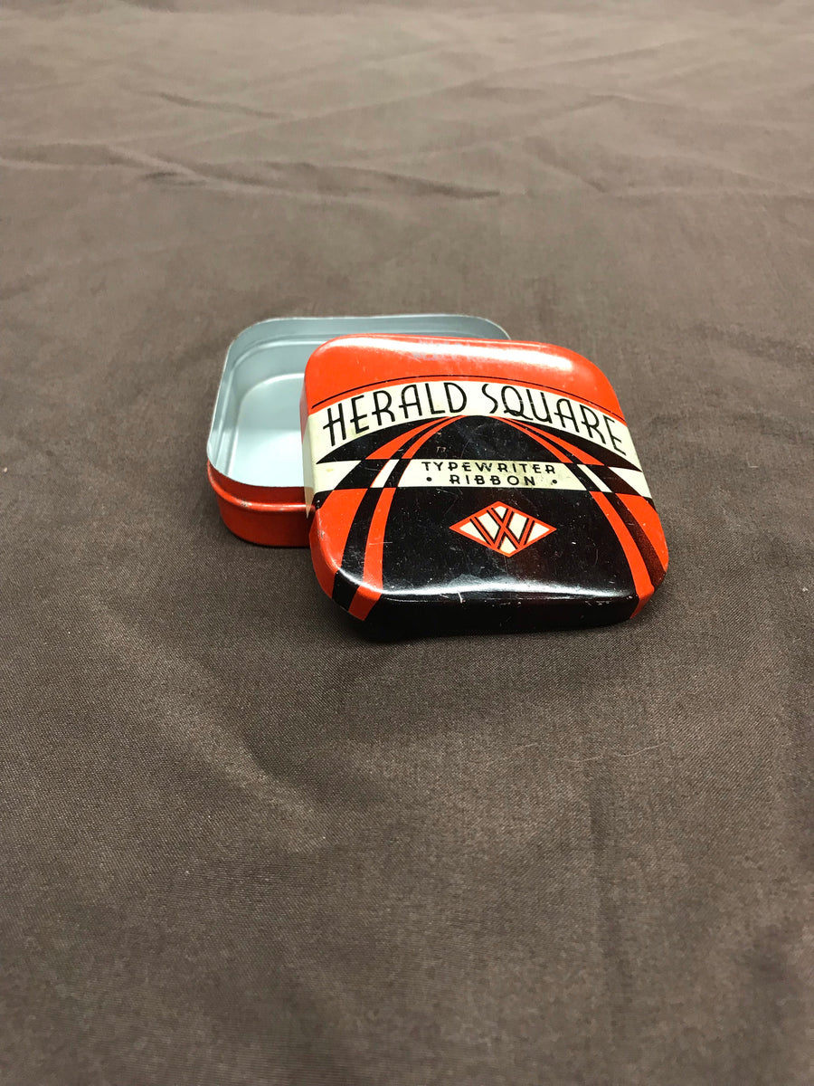 Vintage Herald Square Typewriter Ribbon Packaging by F.W. Woolworth Co ...