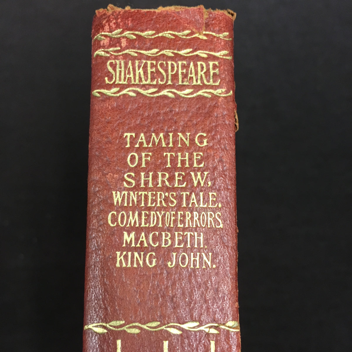 Antique SHAKESPEARE Collected Plays Book || Taming of the Shrew, Winte ...