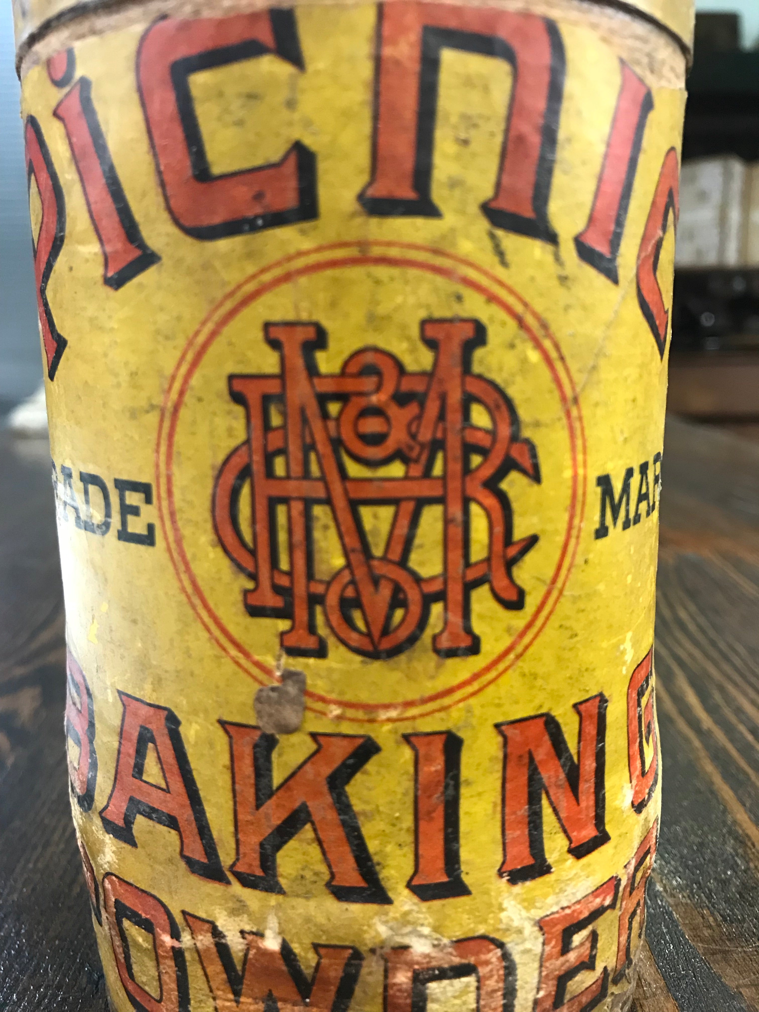 Antique Picnic BAKING POWDER Box, Reid, Murdoch & Co. – TheBoxSF